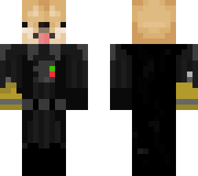 battle damaged Darth DOGE | Minecraft Skin