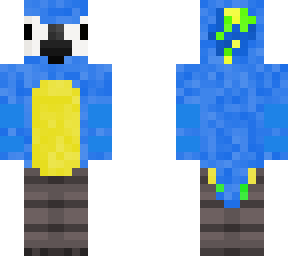 Blue Parrot | Minecraft Skin