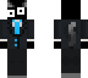 cat cyan suit | Minecraft Skin