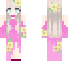 flower dress | Minecraft Skins