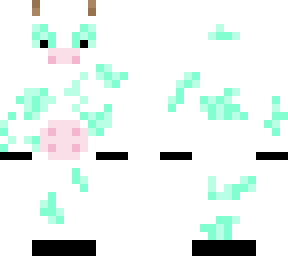 Light Green Cow | Minecraft Skin