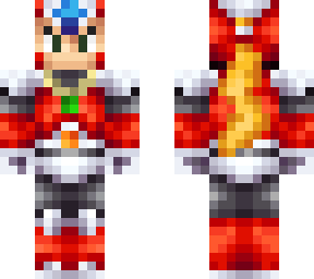 megaman zero | Minecraft Skins