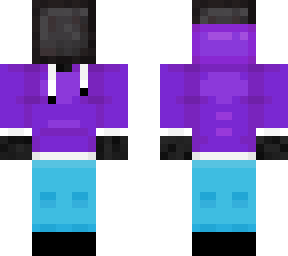 purple netherite dude whatever | Minecraft Skin