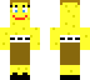 Steve-SpongeBob | Minecraft Skin