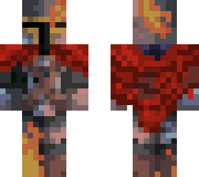 Fire Knight Minecraft Skins
