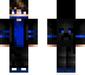 Blue Gamer Boy Minecraft Skins