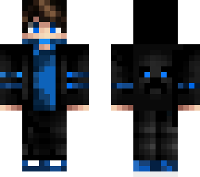Blue Gamer Boy Minecraft Skins