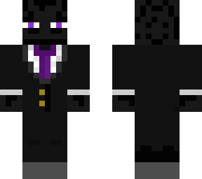 enderman in a suit | Minecraft Skins