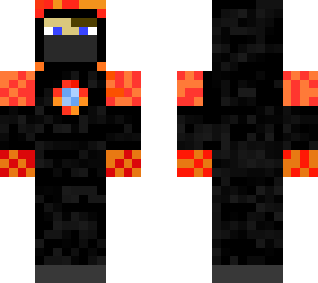 lava man | Minecraft Skin
