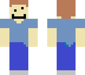 ms paint steve | Minecraft Skin
