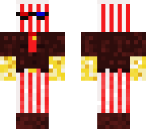 Popcorn Head | Minecraft Skin