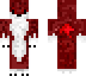 Red husky | Minecraft Skin