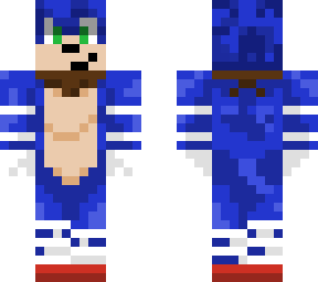 Sonic Boom! Sonic | Minecraft Skin