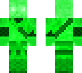Green Steve Minecraft Skins
