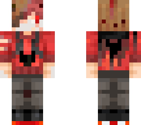 Grian Double Life SMP skin (Red life) | Minecraft Skin
