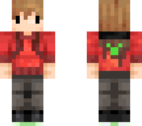 Grian Green Life skin (simplified) | Minecraft Skin