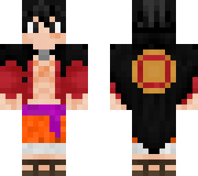 luffy wano | Minecraft Skins