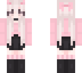 in pink | Minecraft Skins