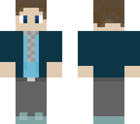 bank man | Minecraft Skin