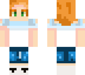 ginger girl | Minecraft Skins