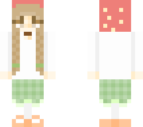 i'm a swamp mushroom girl~ | Minecraft Skin