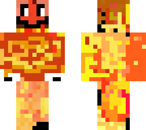 Lava Man | Minecraft Skin
