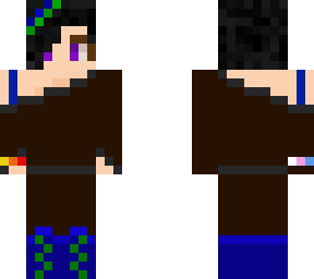 magpie girl | Minecraft Skin
