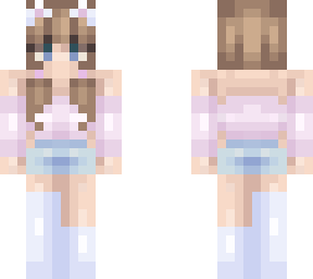 Hello Kitty Girl Minecraft Skins