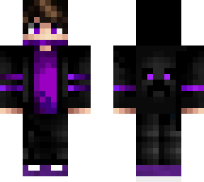 Purple Gamer Minecraft Skins