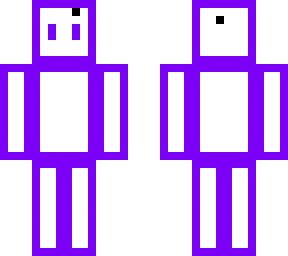 purple glow | Minecraft Skin