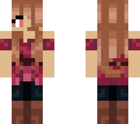 raven girl | Minecraft Skins