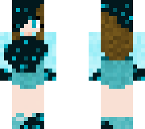 skulk girl | Minecraft Skins