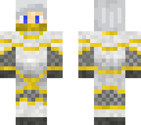 White knight GOLD | Minecraft Skin