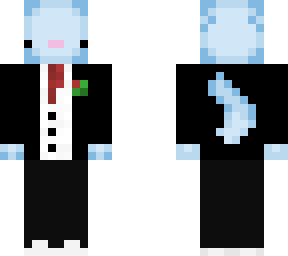 blue axolotl | Minecraft Skins