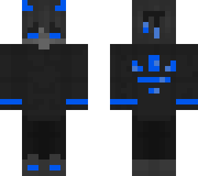 Blue Demon Minecraft Skins