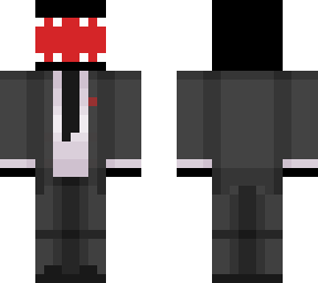 buisness man chain chomp updated! | Minecraft Skin