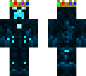 Creeper With Crown | Minecraft Skin