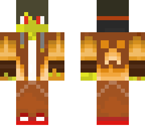 Fire Gamer Minecraft Skins