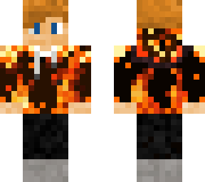 fire man | Minecraft Skins