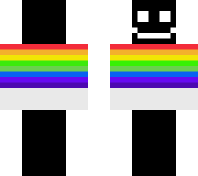 Happy void eyes, he parting pride! | Minecraft Skin