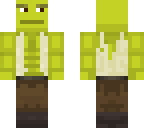 Lems Shredded Shrek | Minecraft Skin
