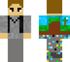 Minecraft Skin On Back | Minecraft Skin