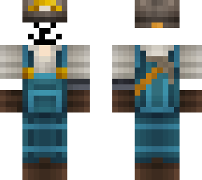 miner dog | Minecraft Skin