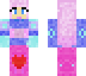 neon girl | Minecraft Skins