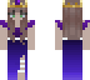 purple princess | Minecraft Skin