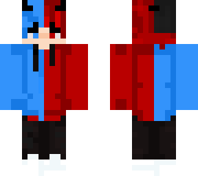 red and blue | Minecraft Skin