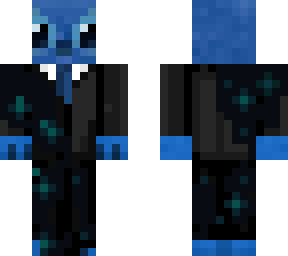 Skulk Suit Stitch | Minecraft Skin