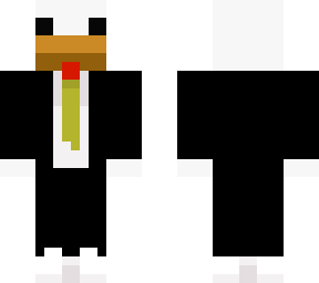 Suited Chicken | Minecraft Skin