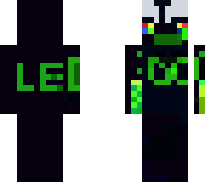 Captain led light | Minecraft Skin