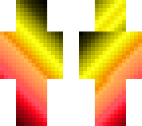 cool fire gradient | Minecraft Skin